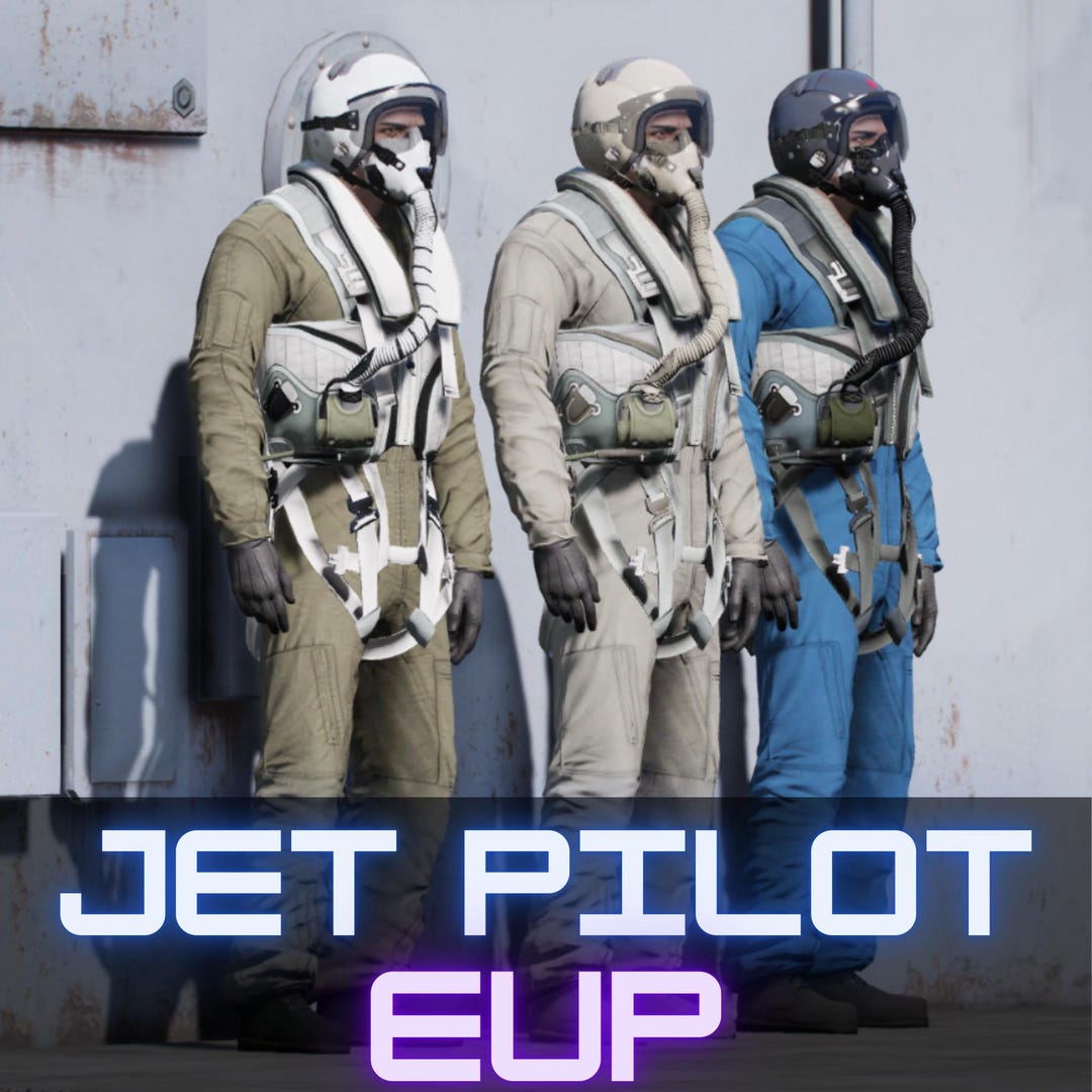 Fivem Clothing | Jet Pilot EUP Clothing | Fivem Clothing Pack | Fivem ...