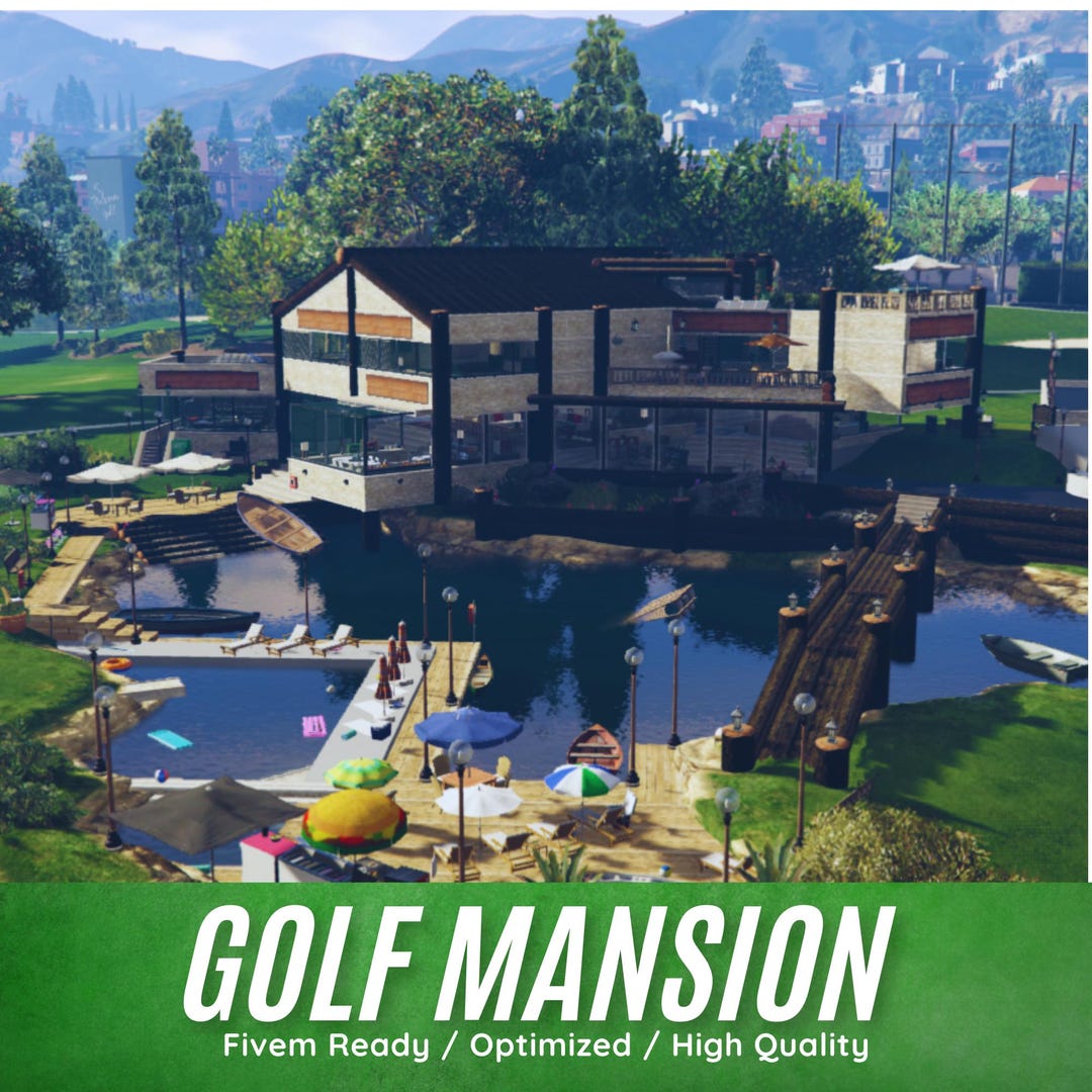 Fivem MLO / Golf Mansion mlo / Alta calidad / MLO / Optimizado y ...
