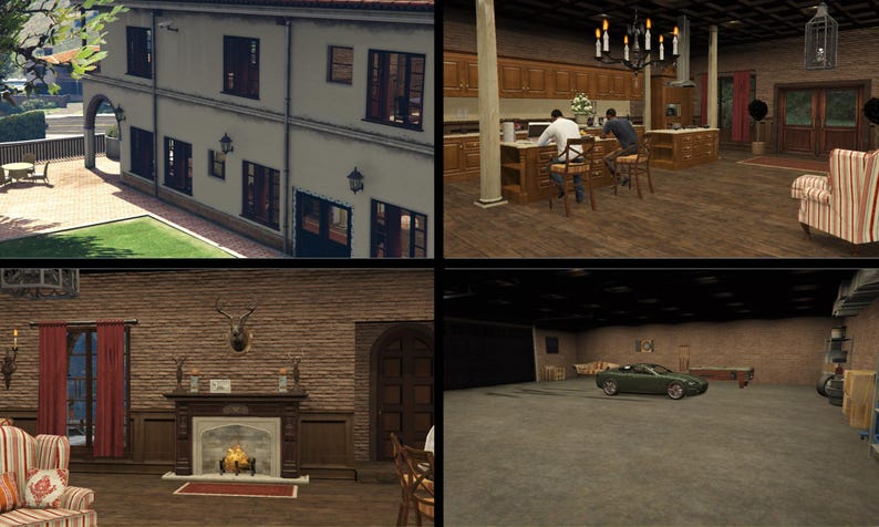 Fivem MLO Pack Mansion Mlo Fivem Mlo Fivem MLO Business Shop Mlo Hotel ...