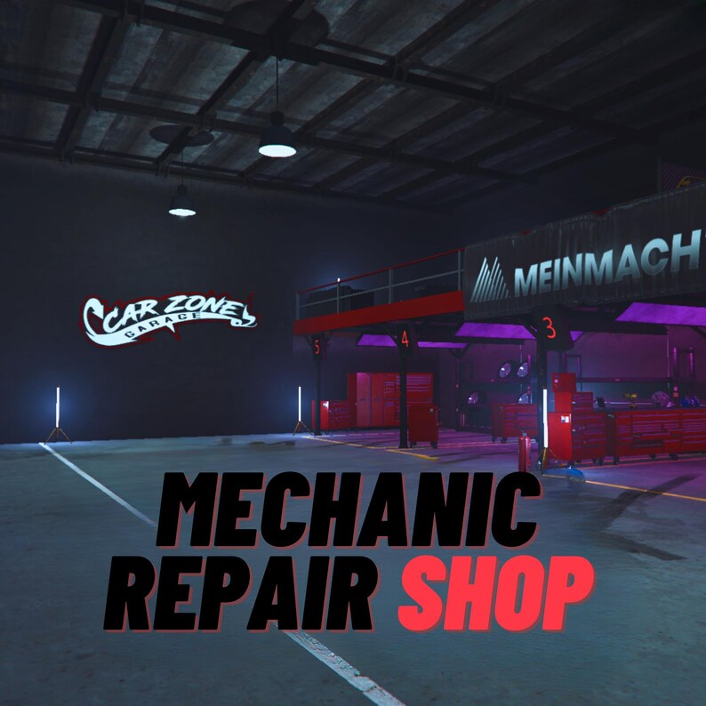 Fivem MLO Mechanic Repair Shop High Quality MLO Optimized and Fivem ...