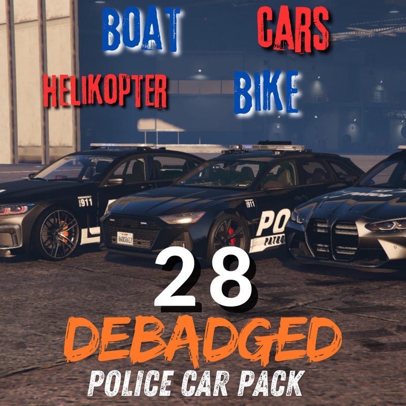 Debadged Fivem Car Packs - Etsy