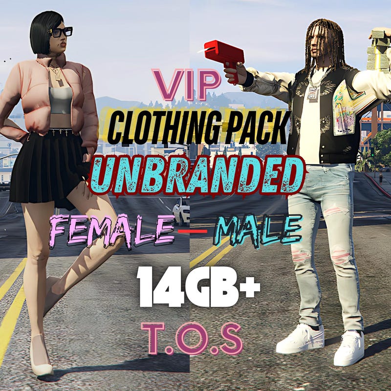 Fivem Female Clothing Packs - Etsy