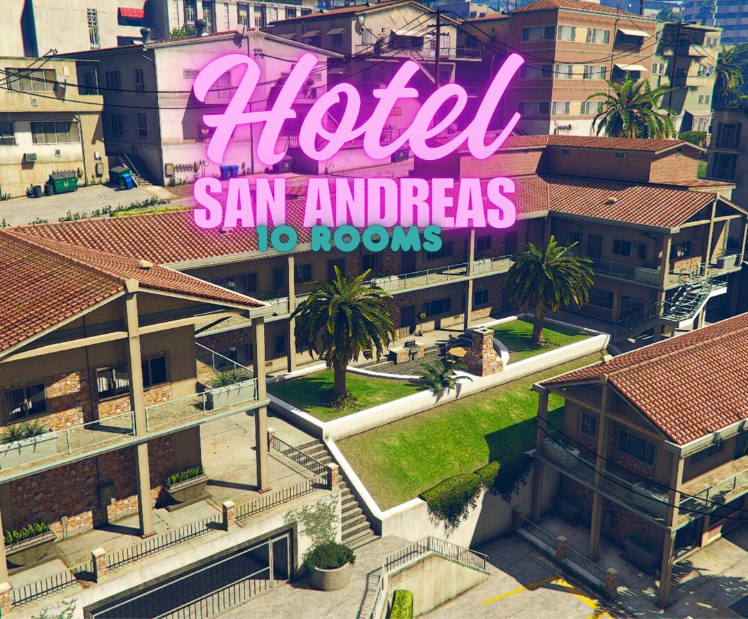 Fivem Hotel MLO | 10-room Motel Interior for RP Servers | Realistic San ...