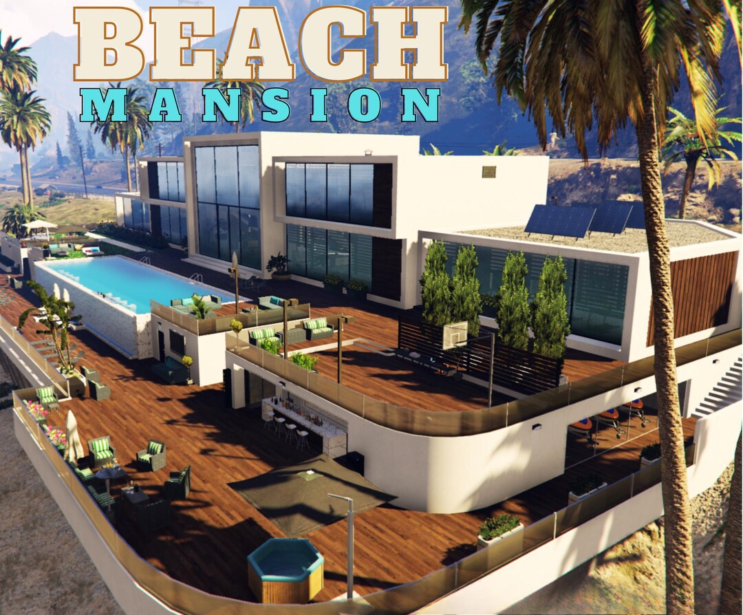 Beach Mansion MLO | Mlo | Fivem Luxury Mansion | Fivem House | Fivem ...