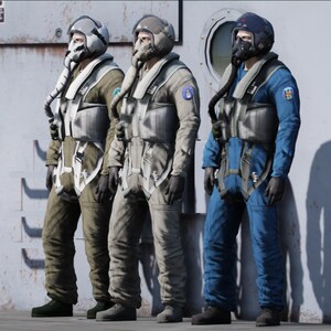 Fivem Jet Pilot Clothing | 2K Textures EUP Pack - Etsy