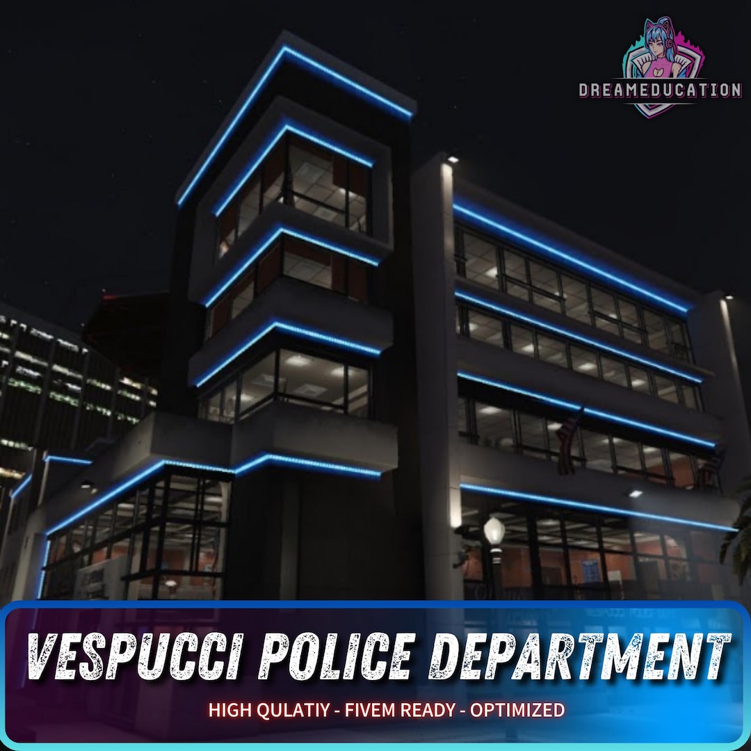 Fivem MLO | Vespucci Police Department Mlo | High Quality | MLO ...