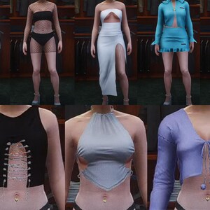 Fivem Male Female Clothing Pack | Fivem Clothing Pack | Fivem Clothes Pack | Fivem Clothes ...