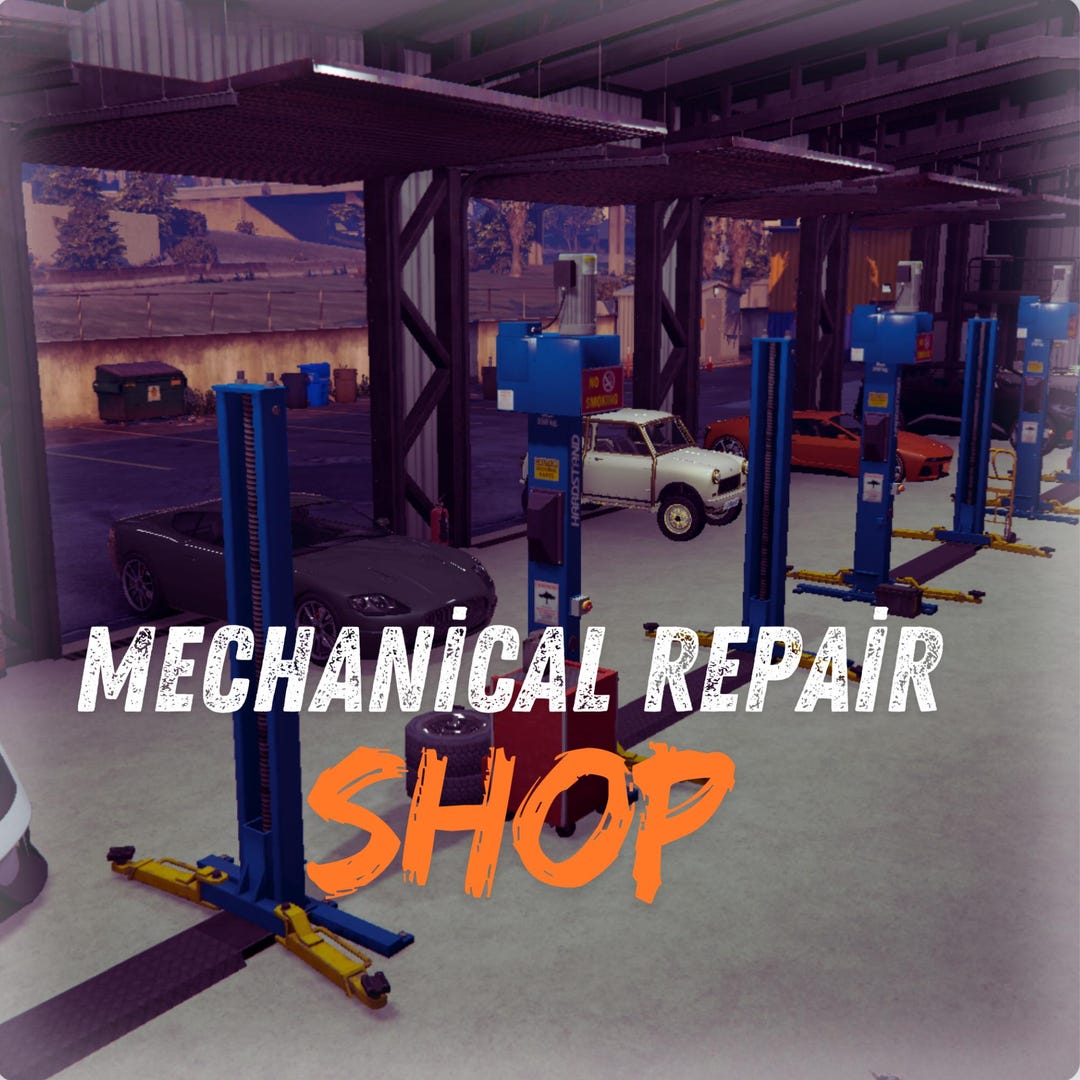 Fivem Repair Shop MLO: Realistic, Optimized Workshop Mod - Etsy