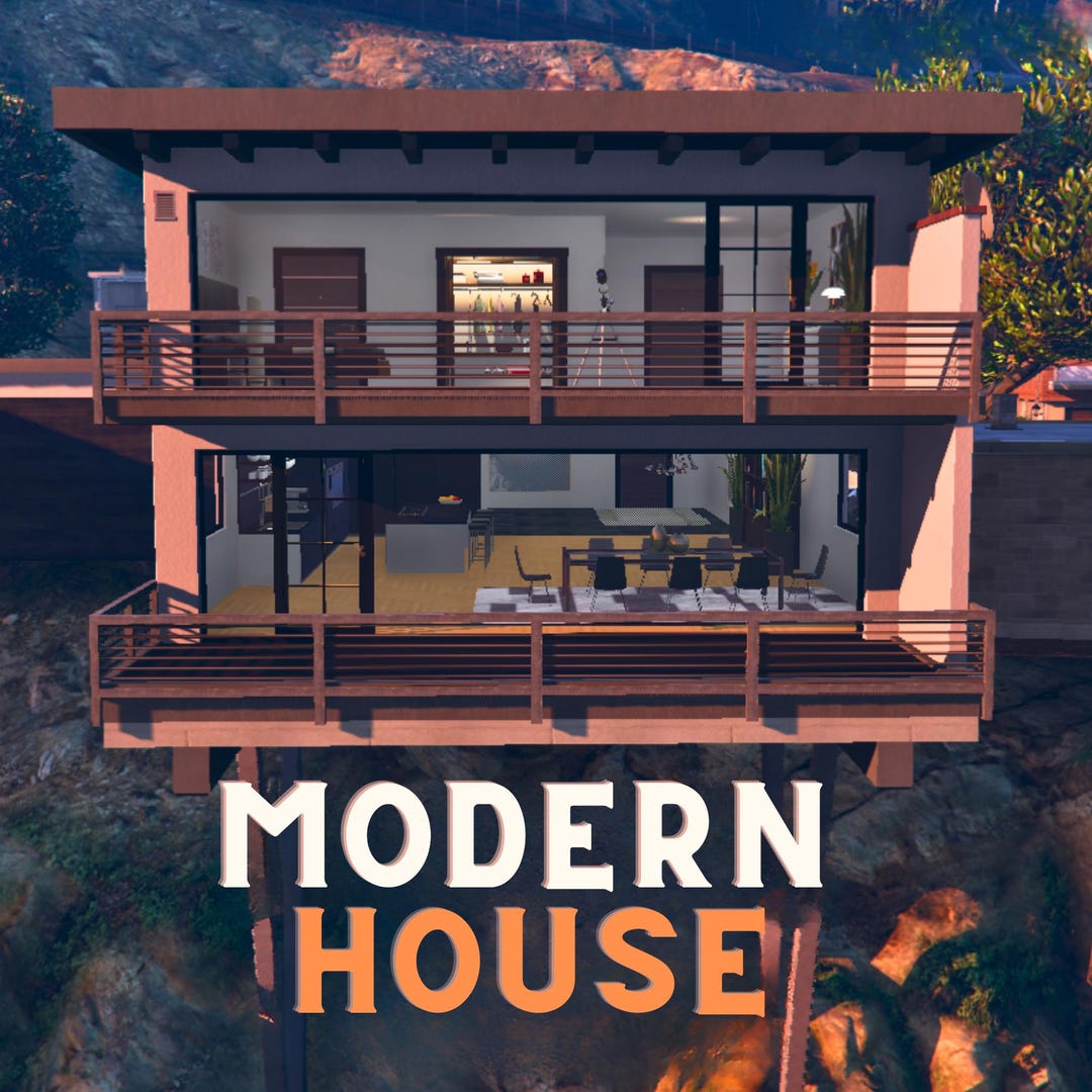 Modern House Fivem MLO: High-detail Two-story Urban Home - Etsy UK