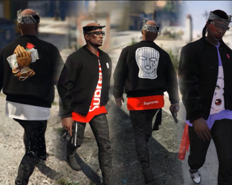 Fivem Mega MP Clothing Pack Male and Female Clothing Pack Gang Clothing ...