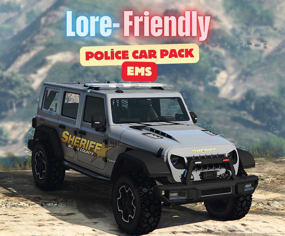 Fivem Lore-friendly Sheriff Vehicle Pack: Optimized RP Police Cars ...