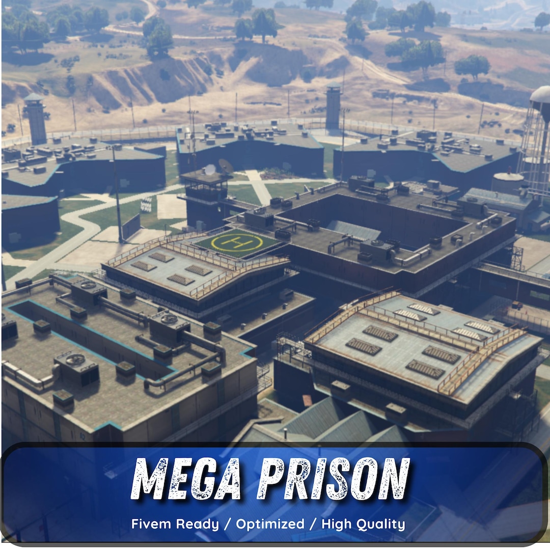 Fivem Mega Prison MLO | Fivem Ready | Prison MLO | Fivem MLO ...