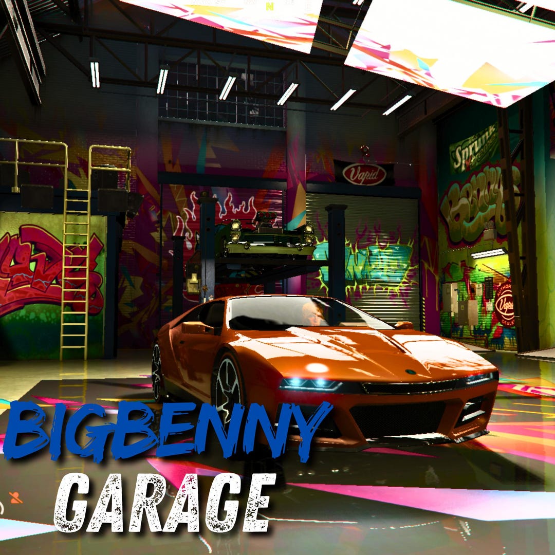 Fivem MLO / Big Benny Garage / Alta calidad / MLO / Fivem Mlo ...