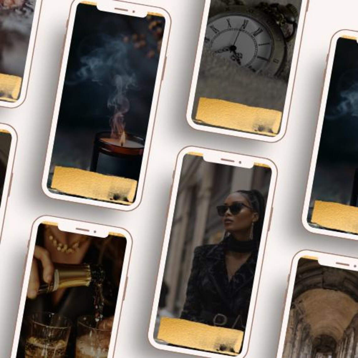 Golden Oracle Card Templates: Editable in Canva (digital Download) - Etsy