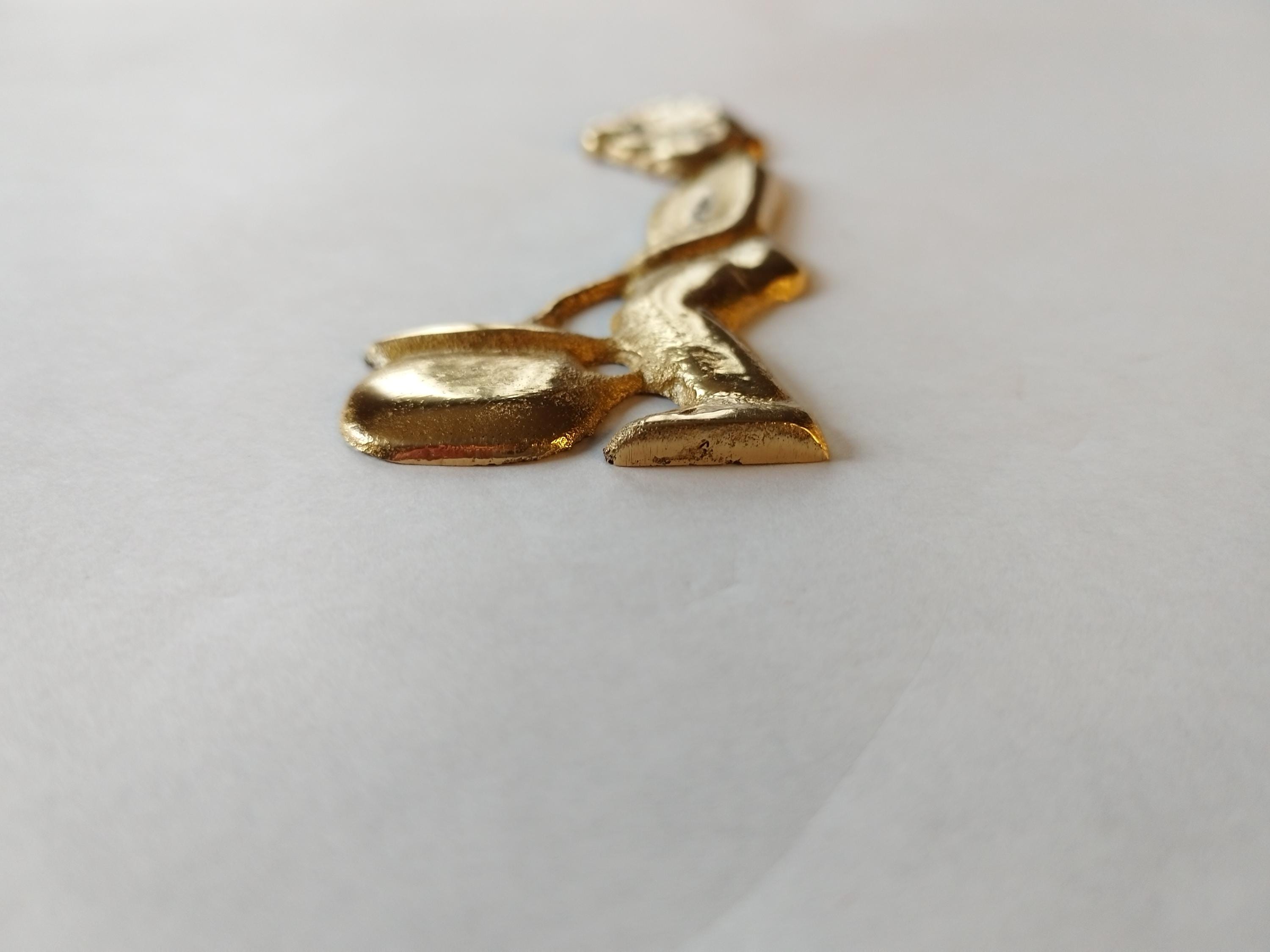 Brass WC Sign, Peeing Boy Restroom Sign, Bathroom Door Plaque, WC ...