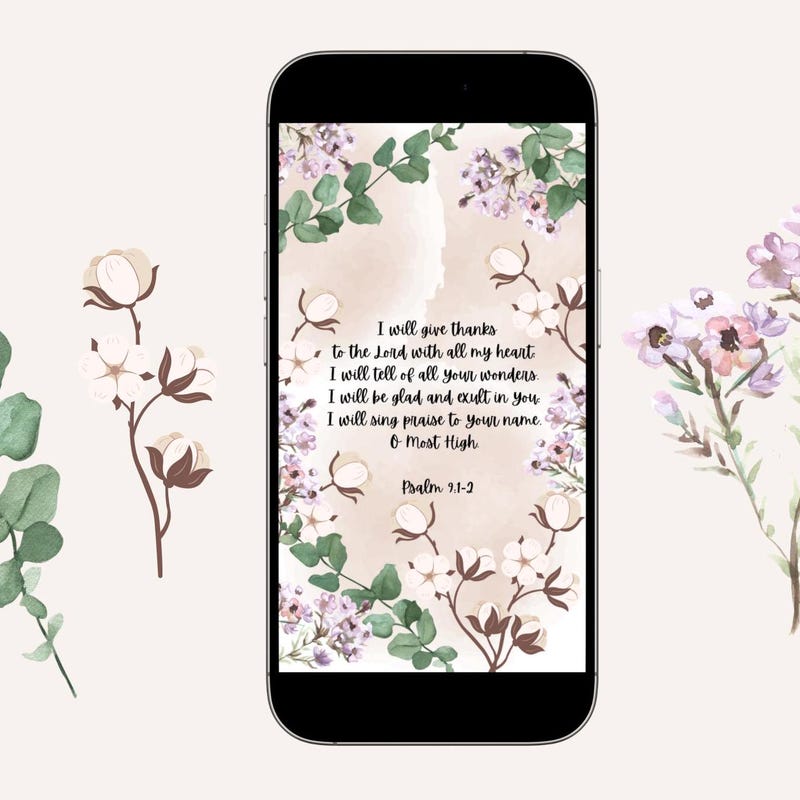 Purple Christian Wallpaper - Etsy