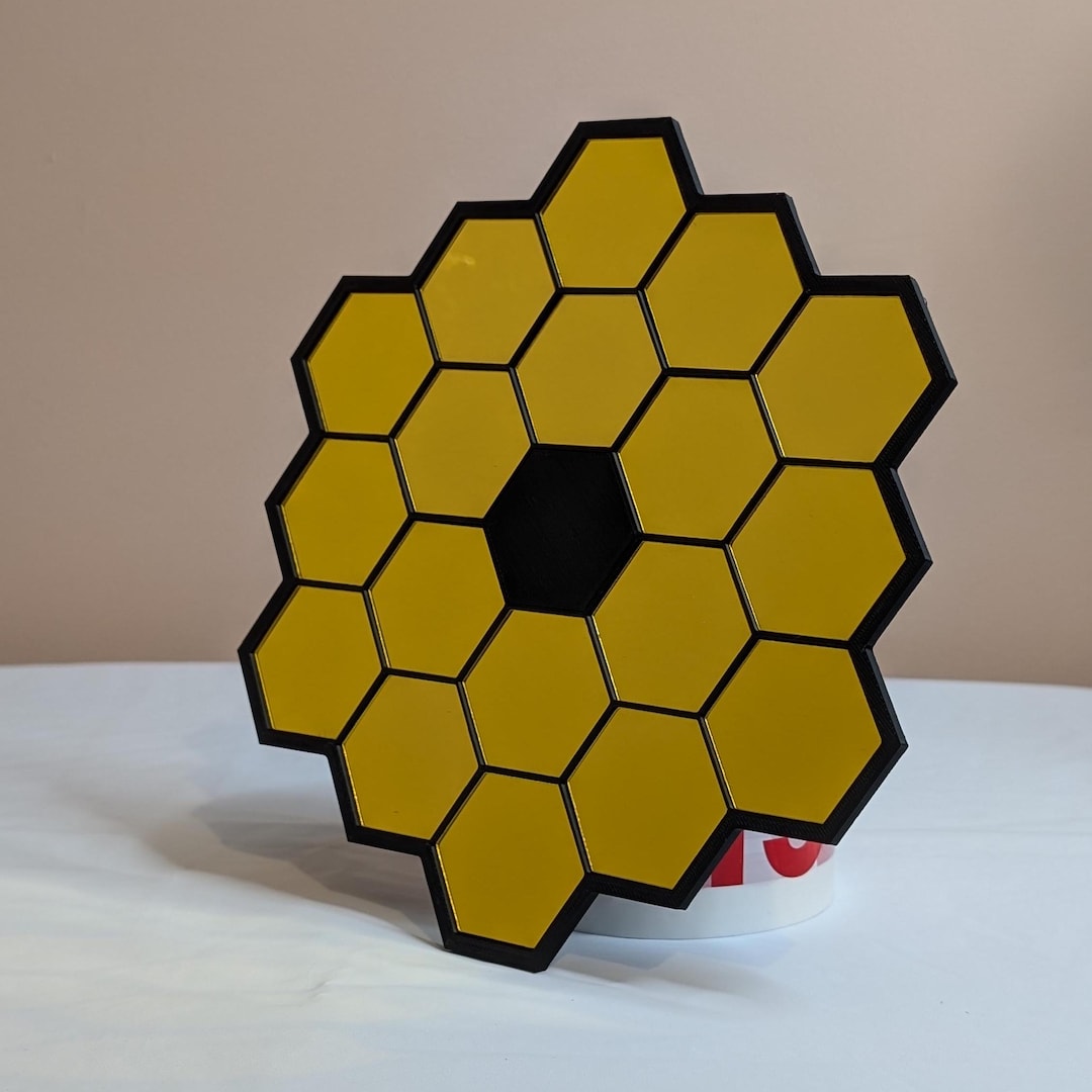 JWST Mirror Wall Art - James Webb Space Telescope - Etsy