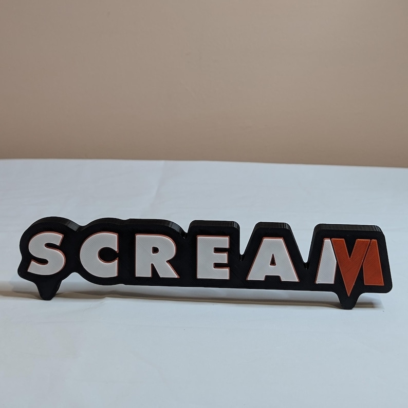 Scream 1-6 Freestanding Sign - Horror Slasher - Etsy