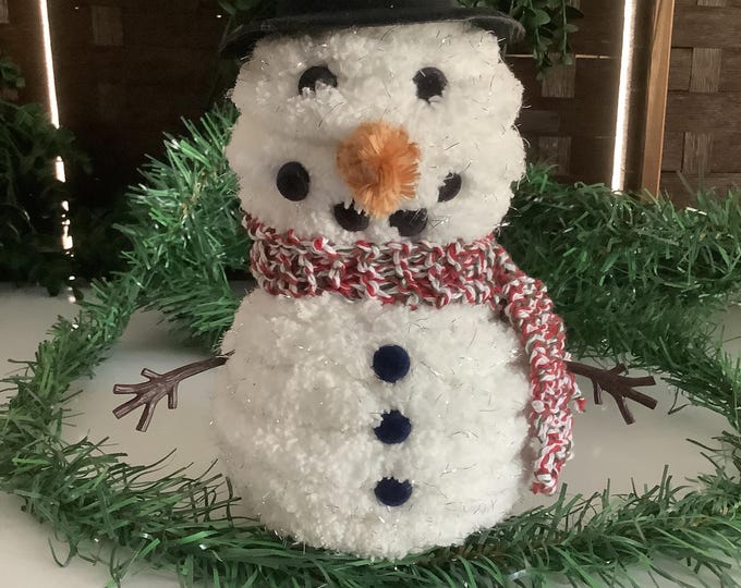 Snowman Holiday Table Decor - Etsy
