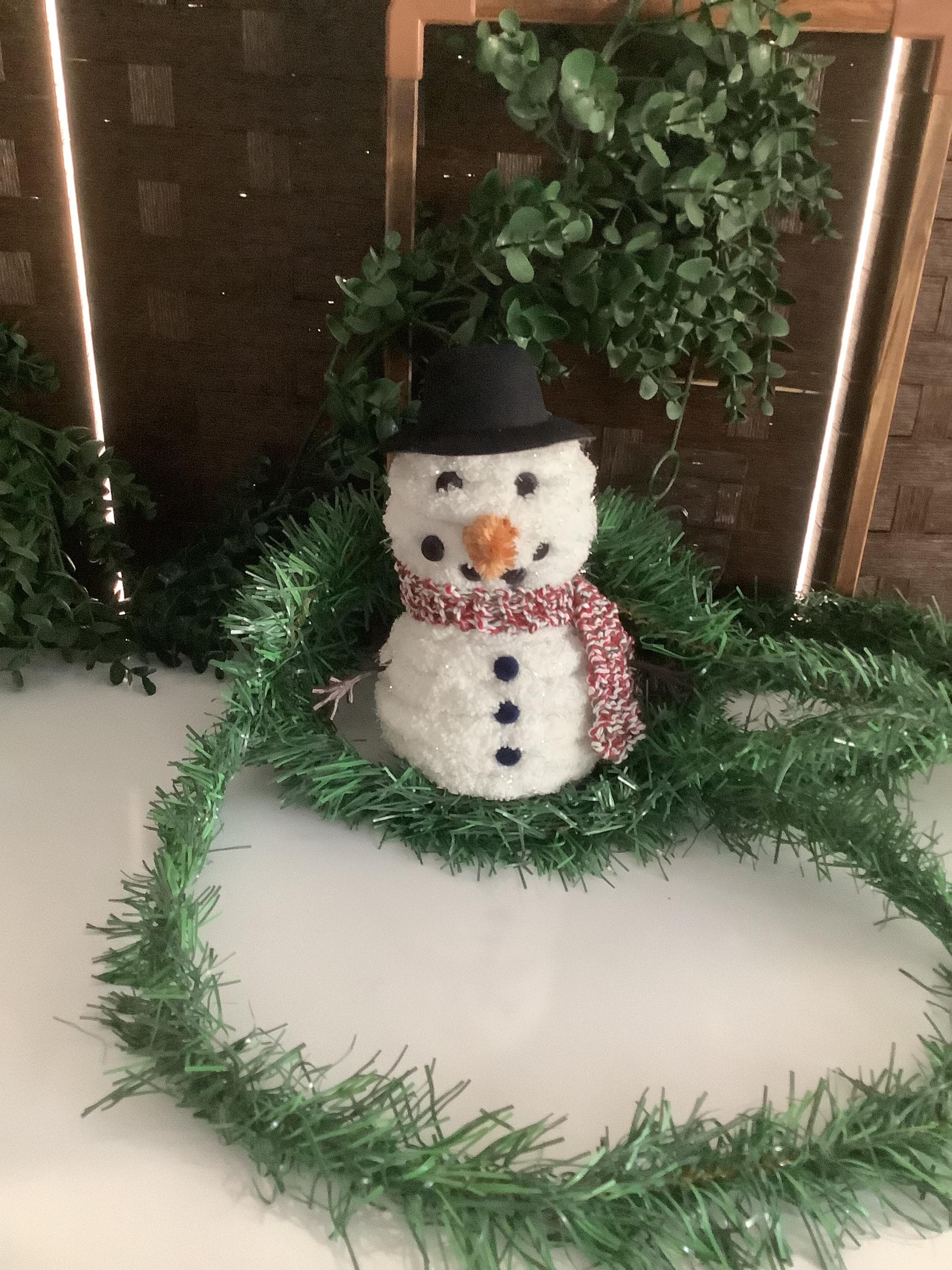 Snowman Holiday Table Decor - Etsy