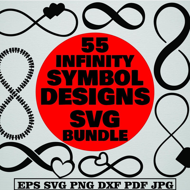 Infinity Symbol Svg - Etsy