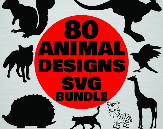 Woodland Animals Svg ,animals Clipart ,animals Svg ,animals Vector ...