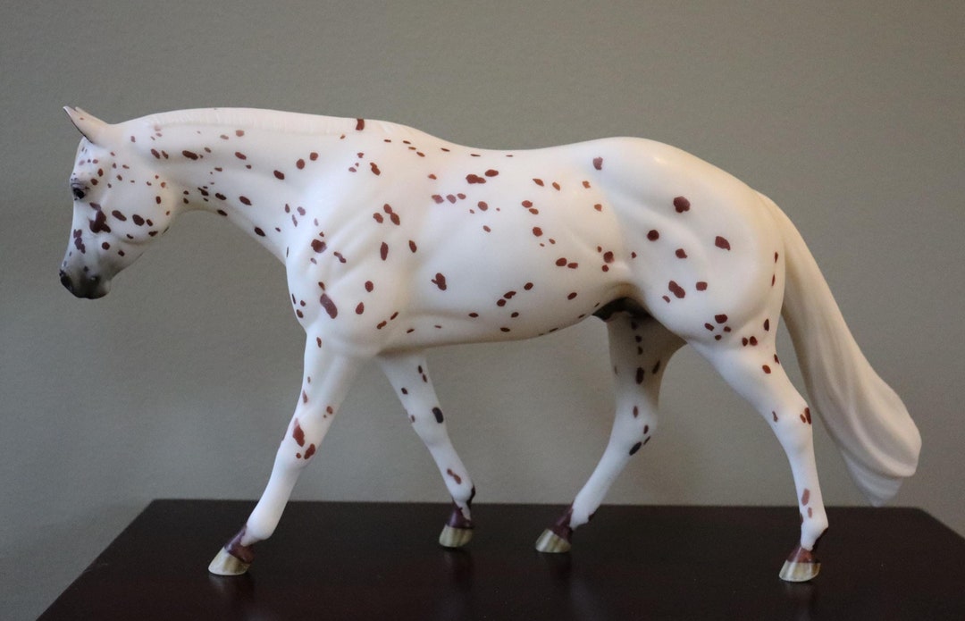 Breyer Lil' Ricky Rocker Leopard Appaloosa - Zippo Pine Bar Mold #1435 ...