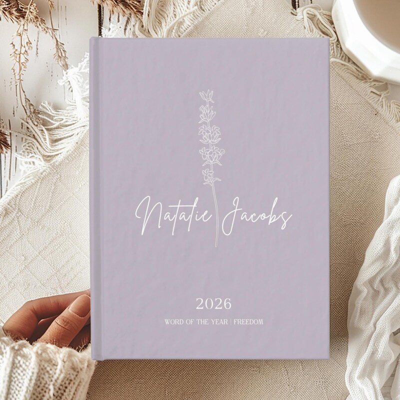 Purple Diary 2026 - Etsy