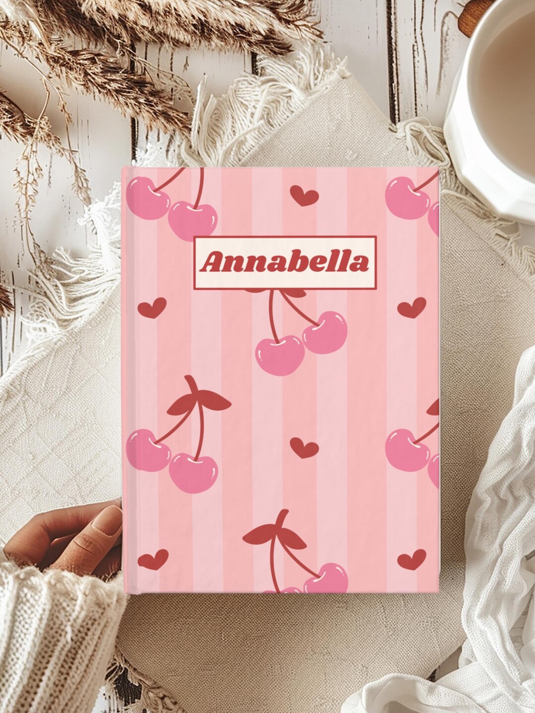 Personalized Girls Journal, Cute Tween Diary, Kids Custom Name Notebook ...