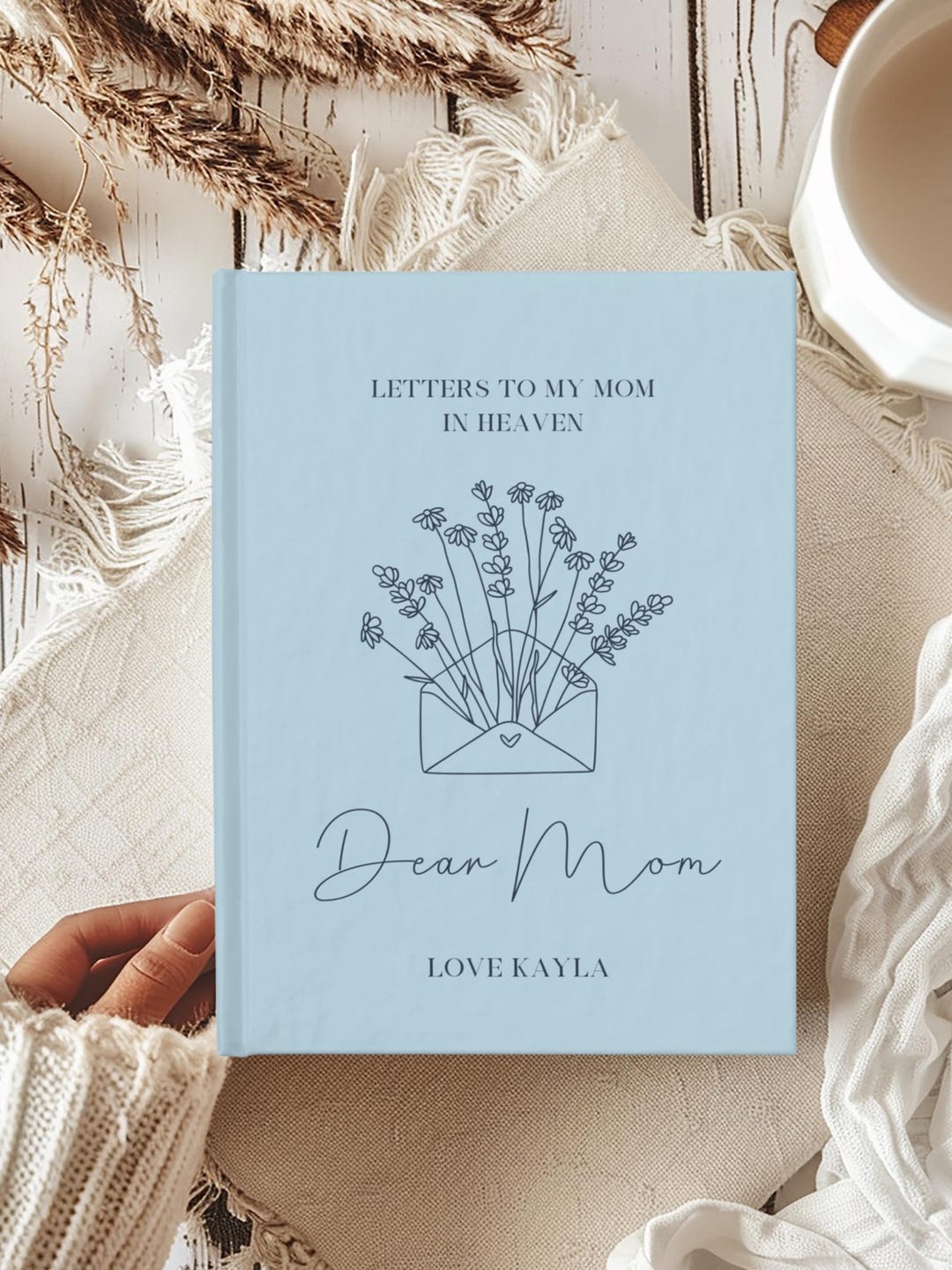 Personalized Memorial Journal for Loss of Mom: Grief & Remembrance ...