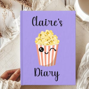 Personalized Tween Girl Journal, Kawaii Diary, Christmas Gift Under 25 ...