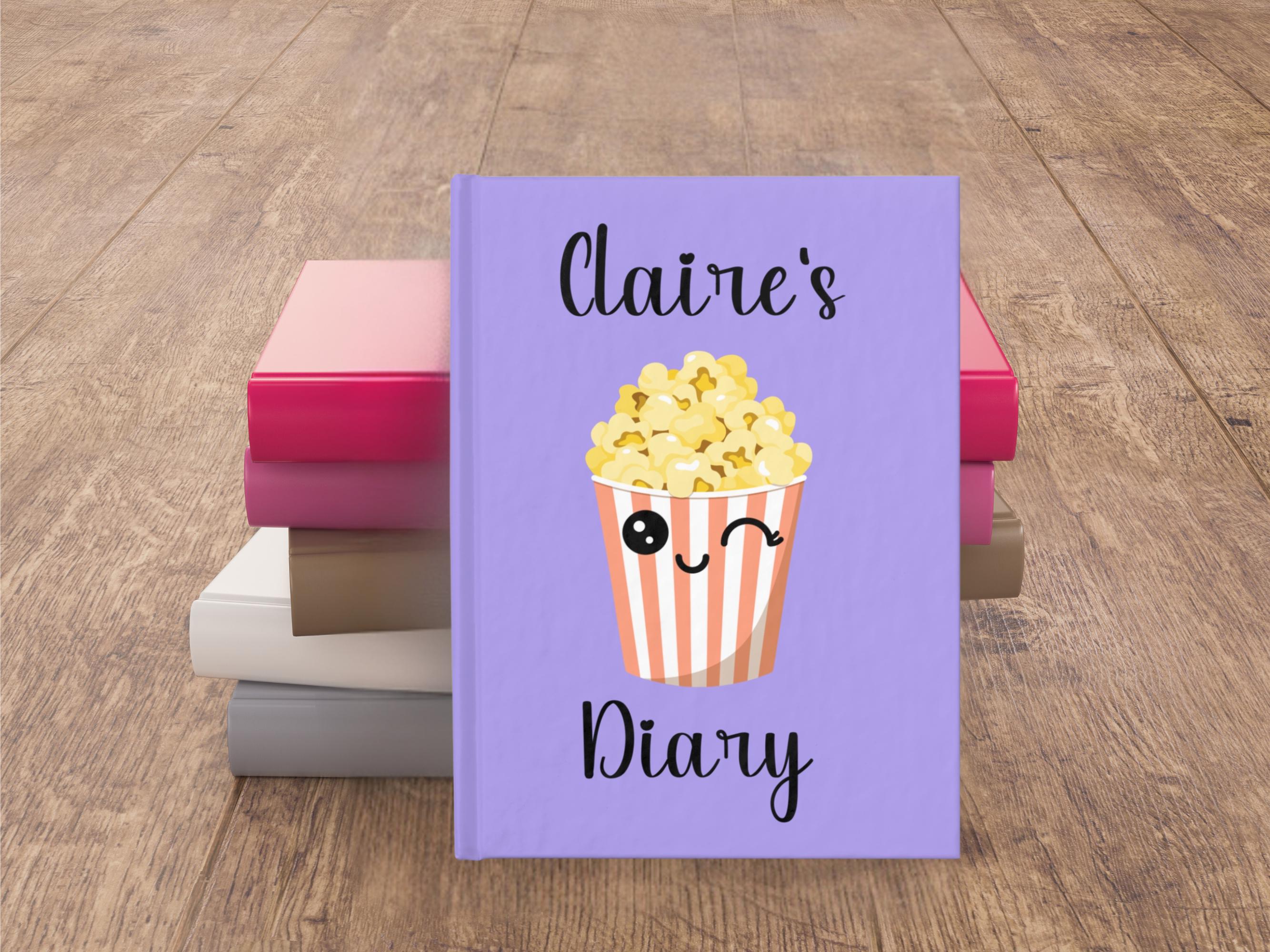 Personalized Kawaii Tween Diary: Custom Girls Notebook, Colorful Name ...