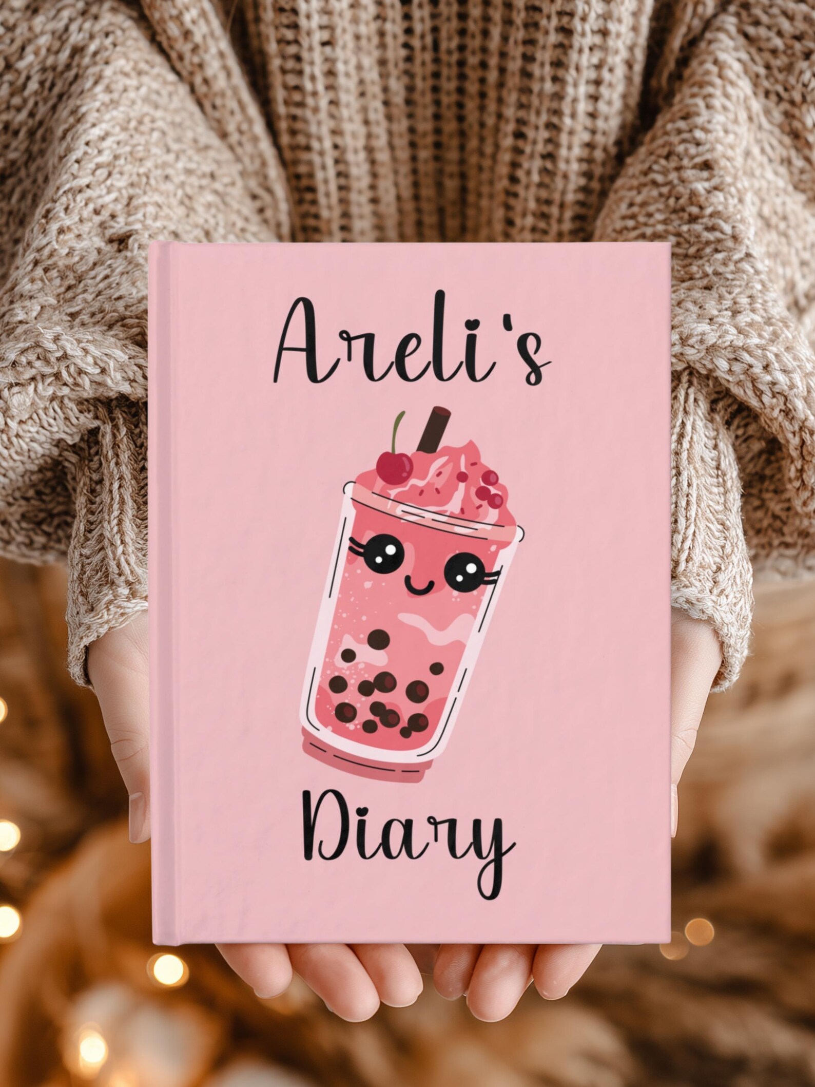 Personalized Tween Girl Journal, Kawaii Diary, Christmas Gift Under 25 ...