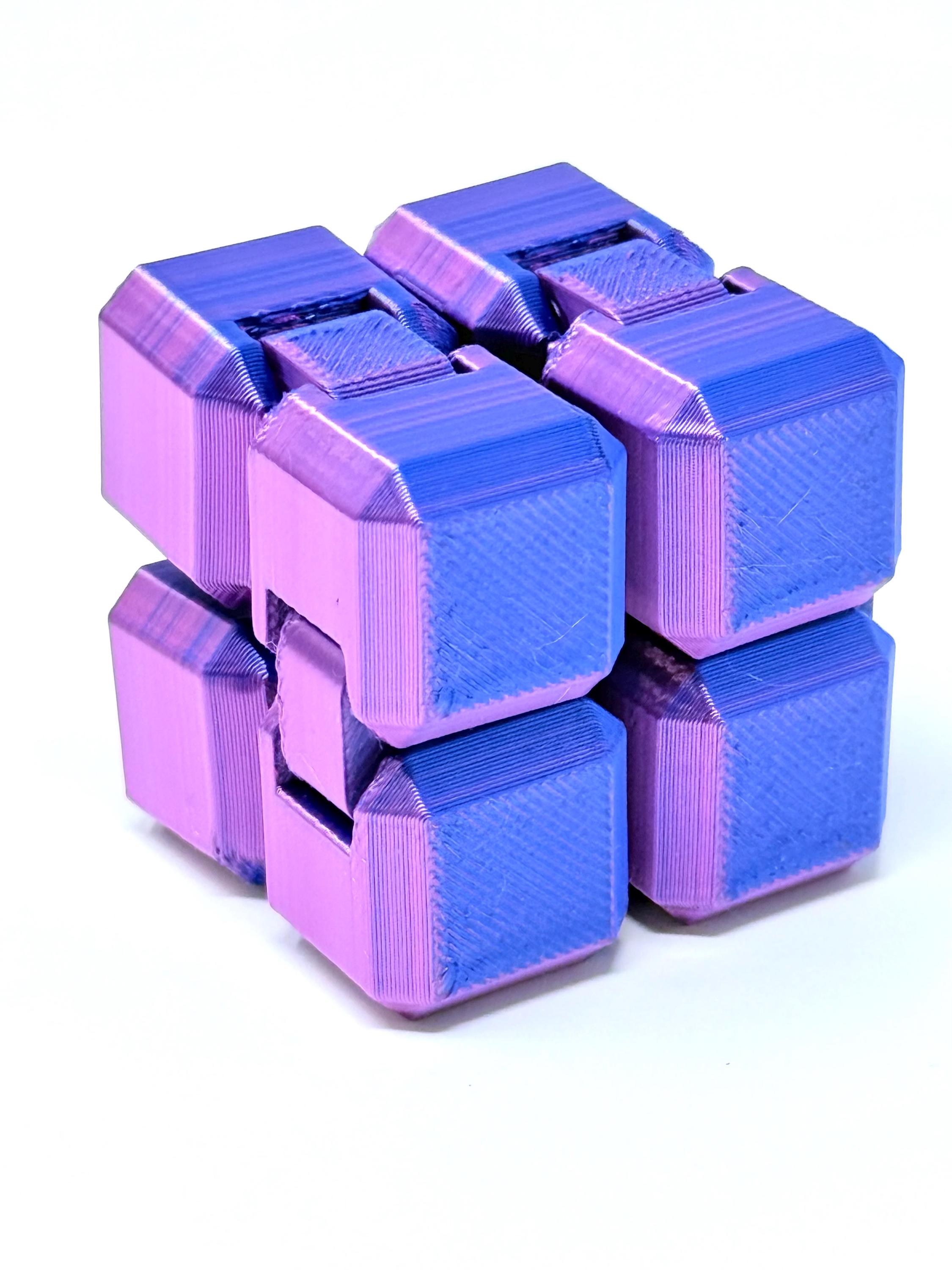 Infinity Cube 3D Printed Fidget Cube - Etsy