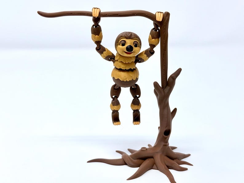 Monkey, Panda, Mouse, Sloth, Ladybug, and Accessories Like a Tree ...