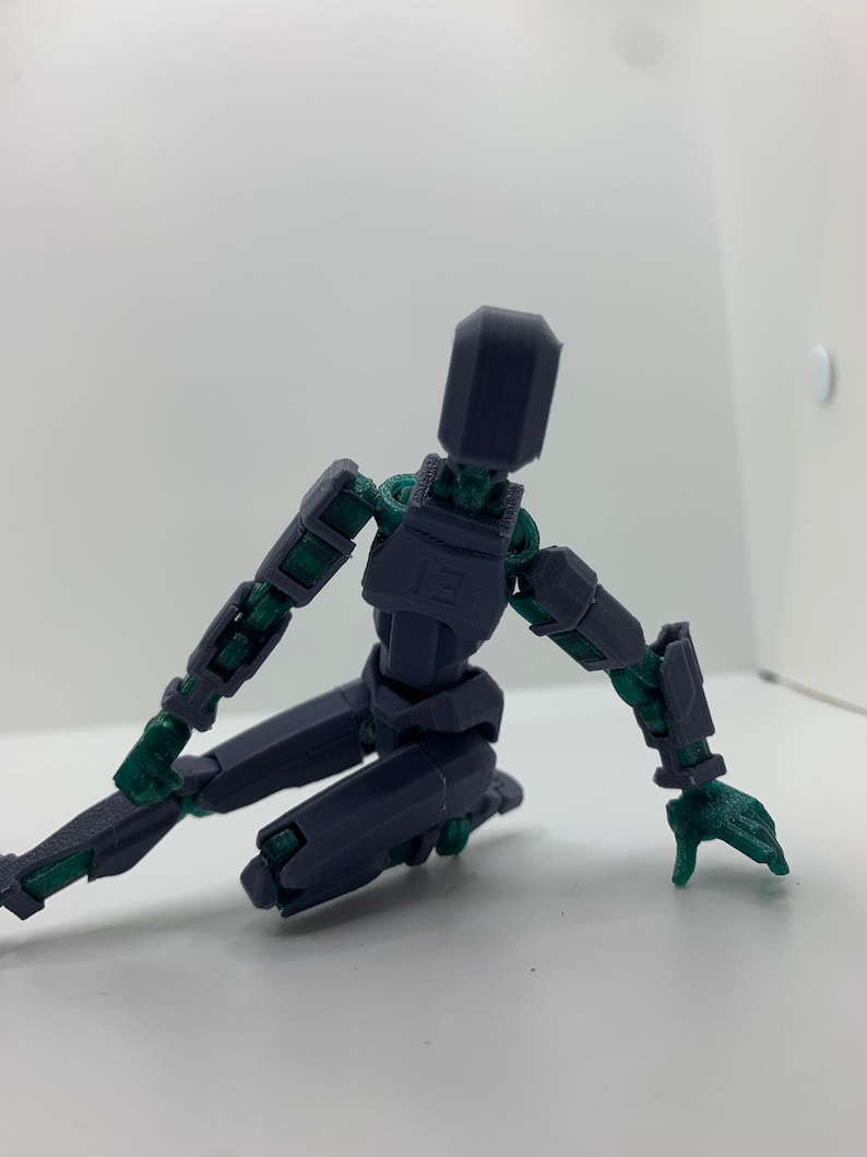 DUMMY 13 3D Printed Action Figure - Etsy