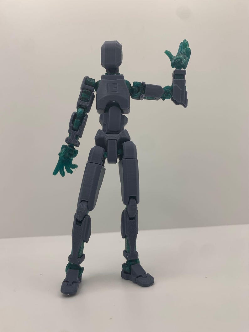 DUMMY 13 3D Printed Action Figure - Etsy