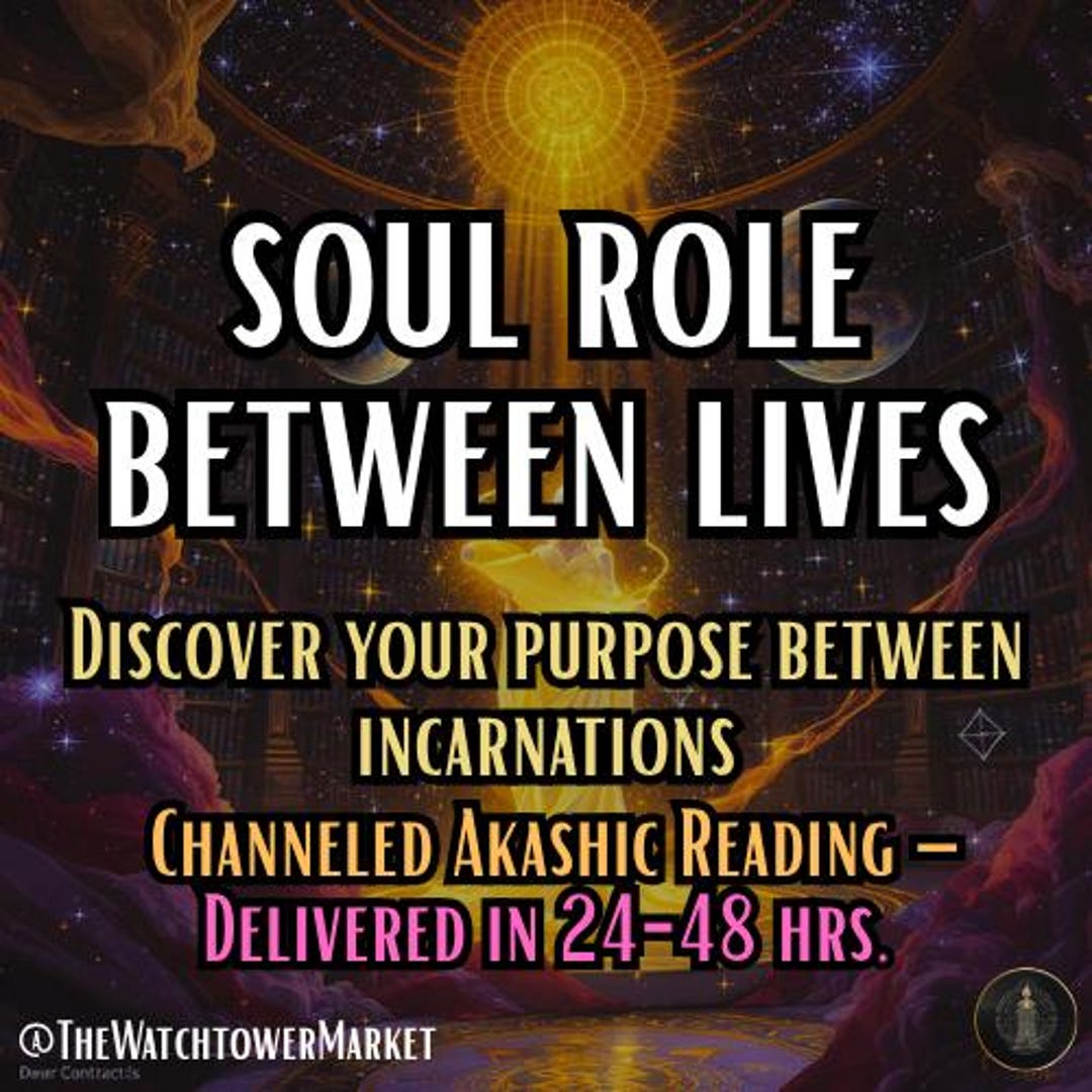 Between Lives Soul Role Reading: Discover Your Incarnation Purpose (PDF ...