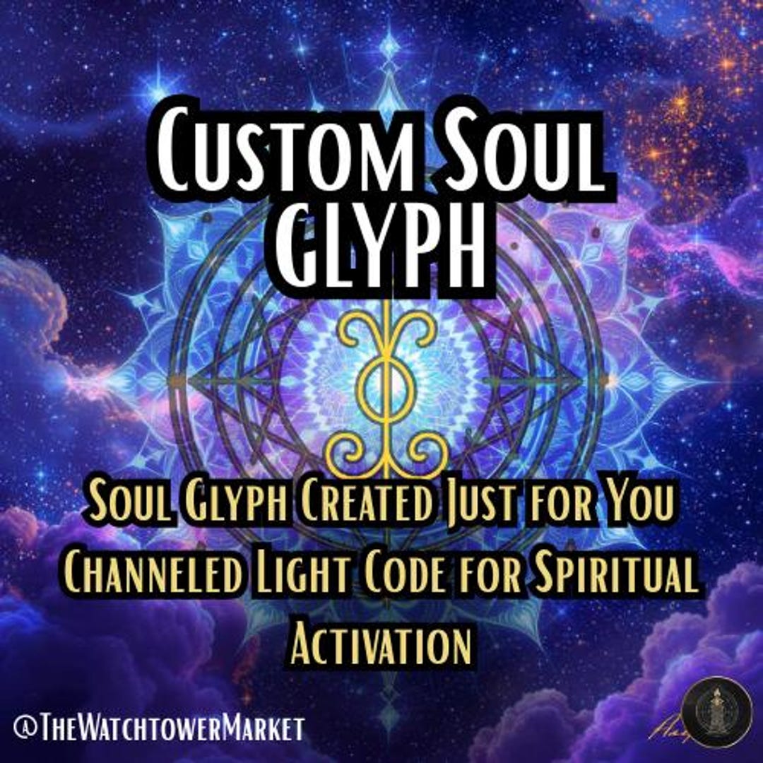 Custom Soul Glyph – Channeled Light Language Sigil for Your Energy ...