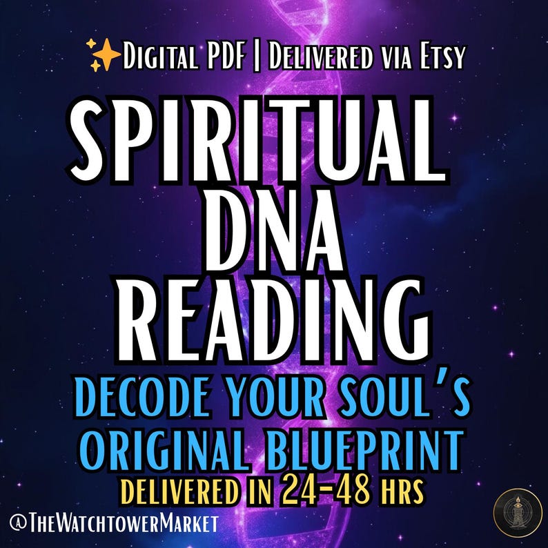 Spiritual DNA Reading — Unlock Your Divine Blueprint & Hidden Soul ...