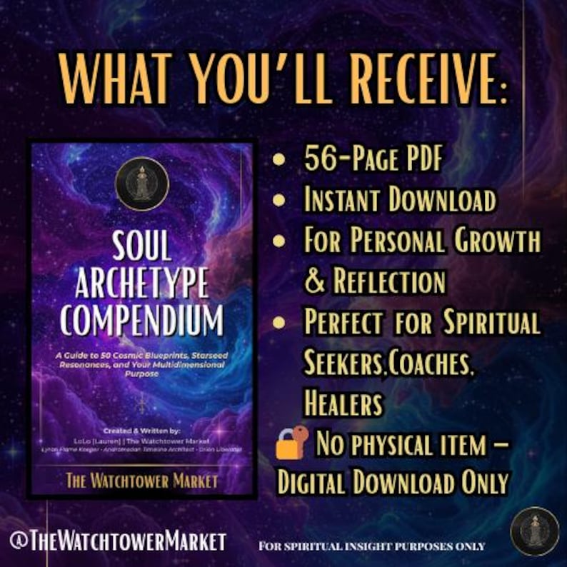 The Soul Archetype Compendium™ | 50 Channeled Archetypes + Glyphs ...
