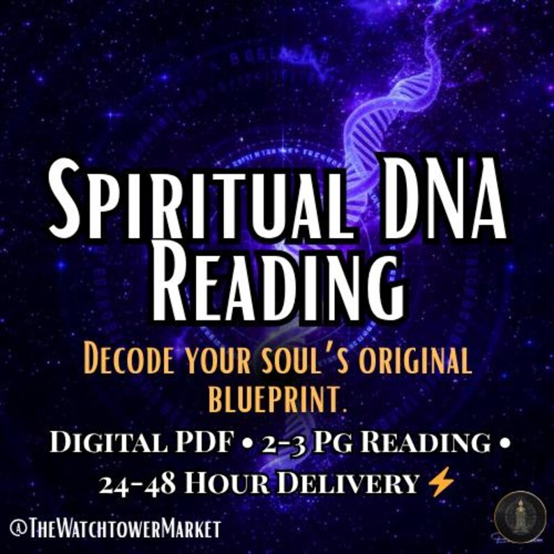 Spiritual DNA Reading — Unlock Your Divine Blueprint & Hidden Soul ...