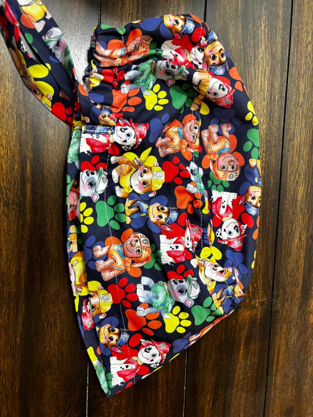 Paw Patrol Bun Scrub Cap - Etsy