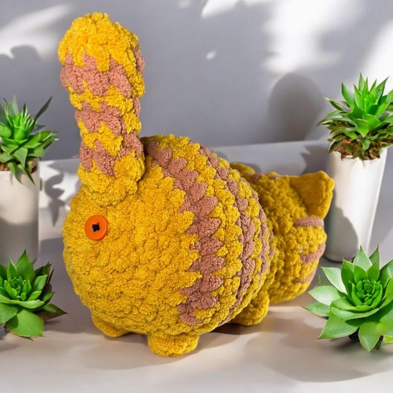 Sebastian the Loafy Cat, No Sew Crochet Pattern ***DIGITAL Pdf PATTERN ...