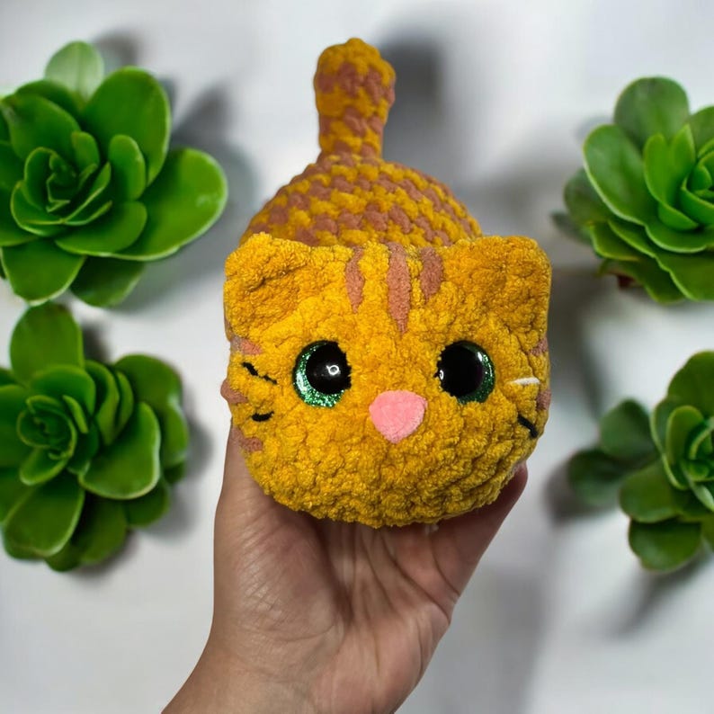 Sebastian the Loafy Cat, No Sew Crochet Pattern ***DIGITAL Pdf PATTERN ...