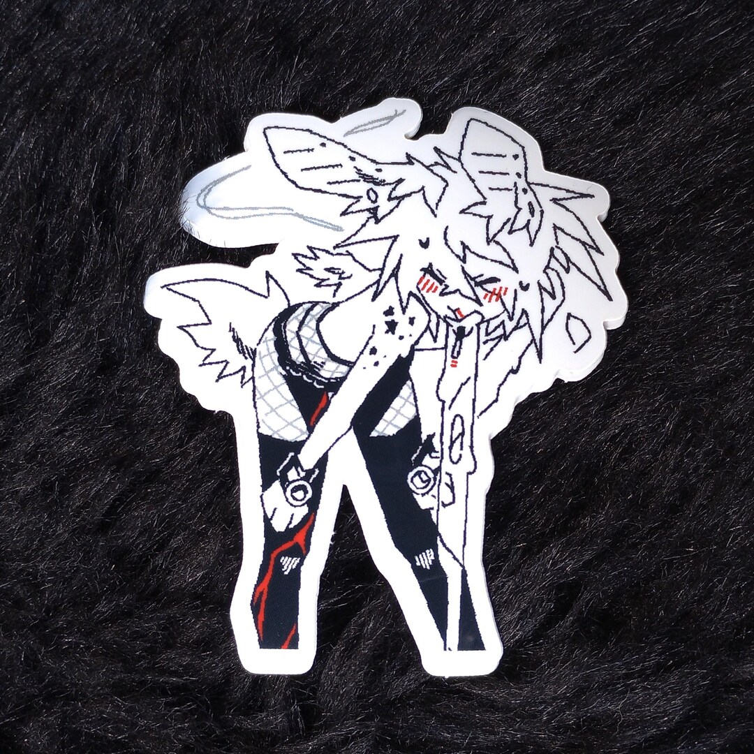 Menthol Vomit Bunny Sticker - Etsy
