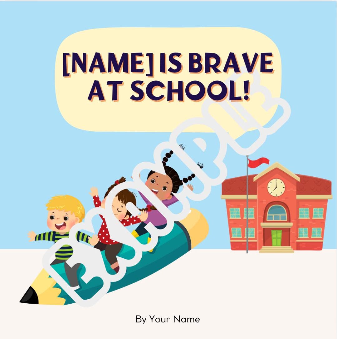 Separation Anxiety Social Story for Kids - Etsy Australia