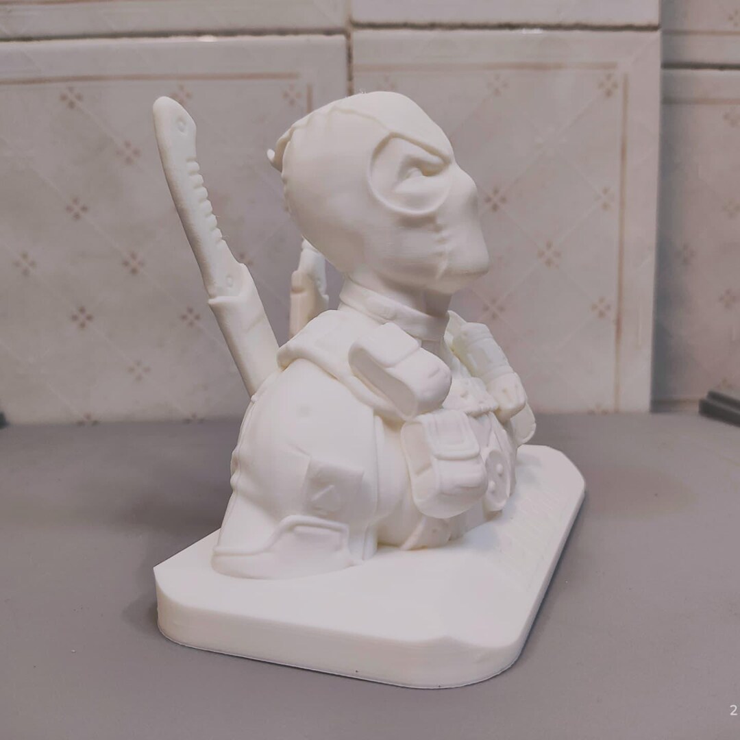 Deadpool Bust Coloring Page - Etsy