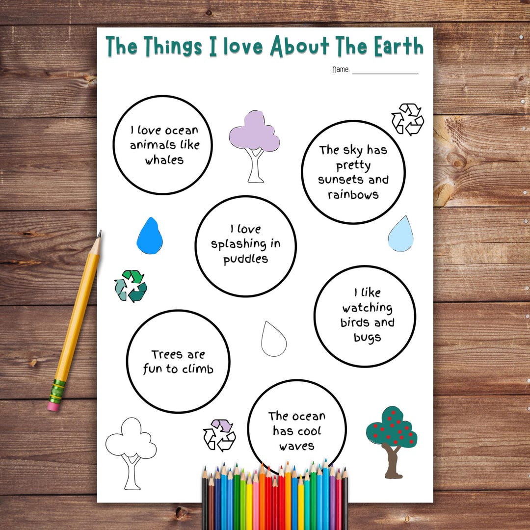 Earth Day Kids Activities, Earth Day Printable, Happy Earth Day, Things ...
