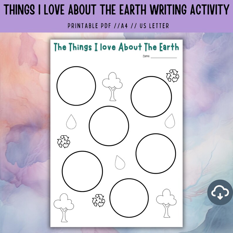 Earth Day Kids Activities, Earth Day Printable, Happy Earth Day, Things ...